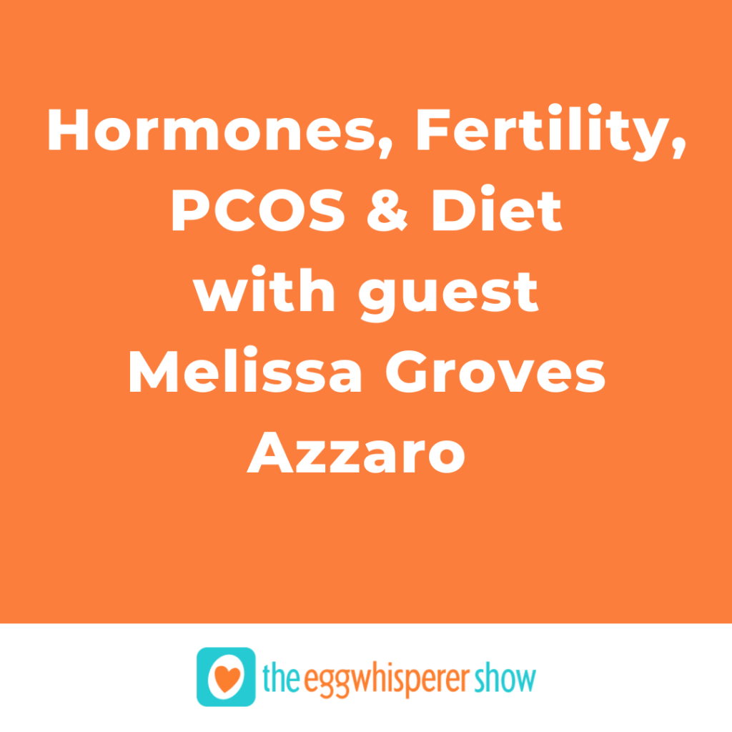 Hormones, Fertility, PCOS, and Diet with guest Melissa Groves Azzaro of ...